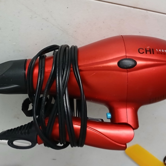 CHI | Hair | Chi 40 Series Red Foldable Compact Hair Dryer | Poshmark